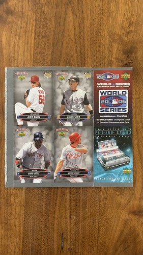2006 Upper Deck Tuff Stuff Magazine Uncut Sheet David Ortiz, Utley ...