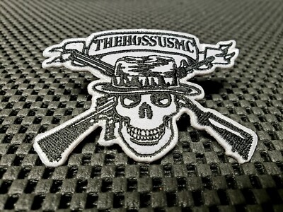 The Hoss USMC v1 Limited Edition Morale Patch - White - PDW - TAD ...