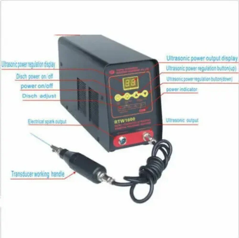 100W Mini Ultrasonic Grinding Machine Mold Polishing Machine Machinery ...