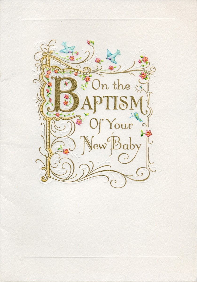 Baby Greetings Religious