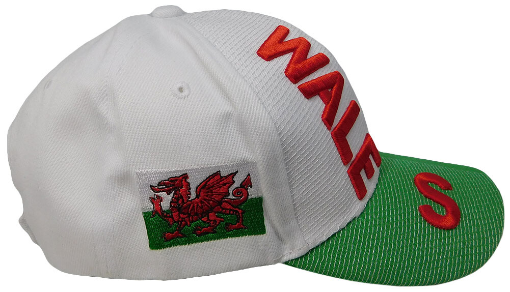 Wales UK United Kingdom Dragon Cymru Country Hat Cap 3D embroidered | eBay