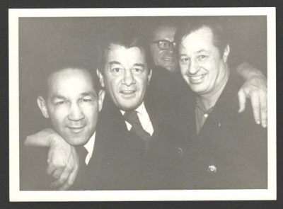 Willie Pep, Rocky Graziano & Vince Handley Original Posed 5x7" Boxing ...