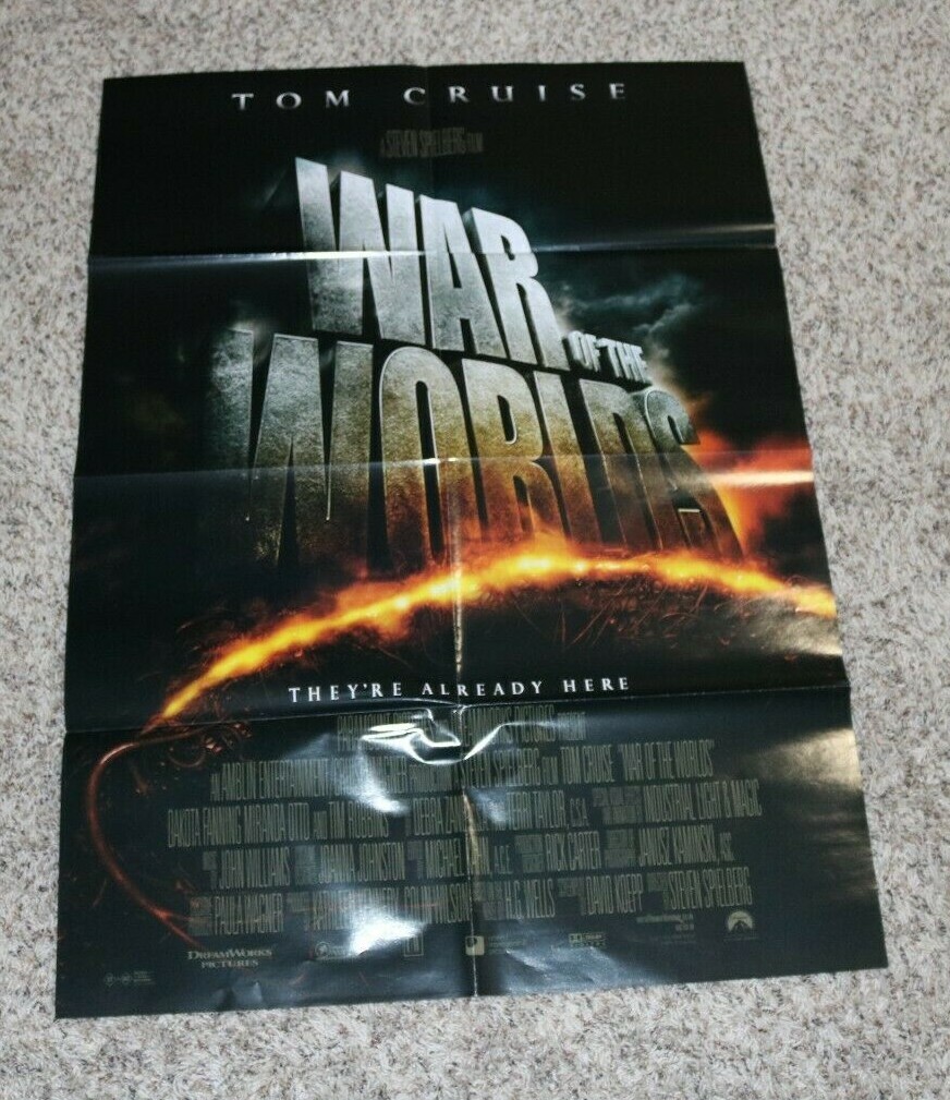 Tom Cruise War Of The Worlds Movie Poster