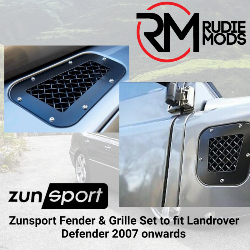Zunsport Fender & Grille Set to fit Landrover Defender 2007 onwards | eBay