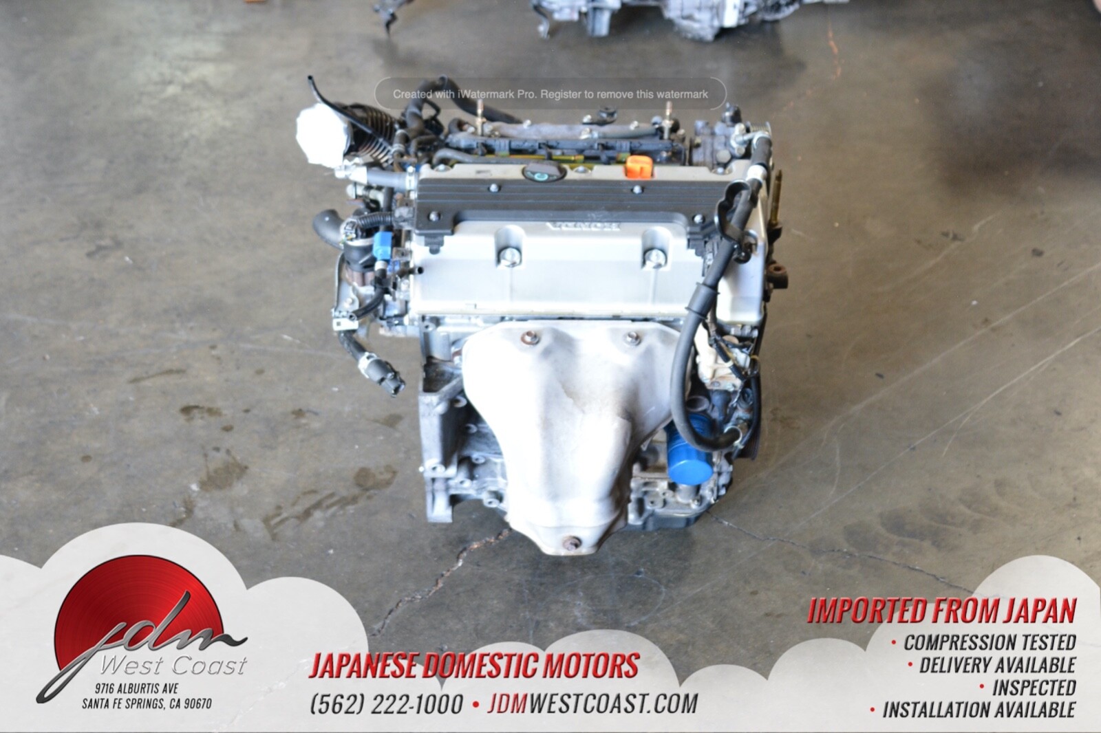 JDM K24A4 HONDA ACCORD 03 04 05 06 07 ELEMENT 2.4L K24A iVTEC ENGINE ...