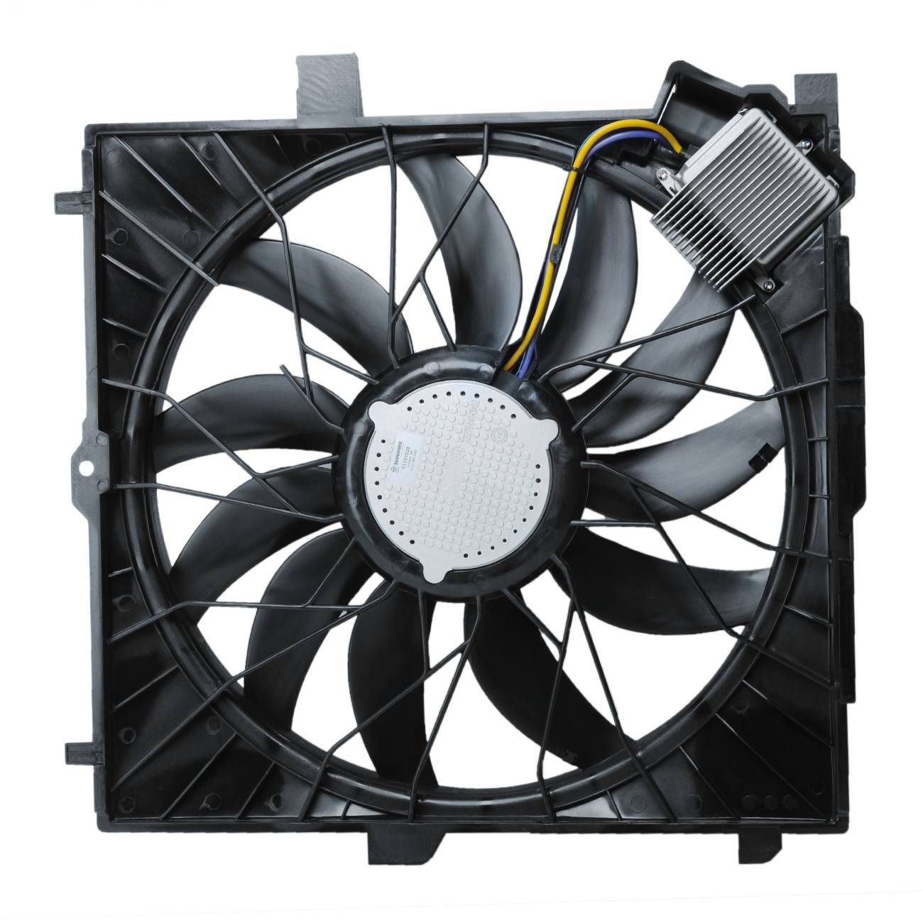 Radiator Cooling Fan Assembly Brushless For Mercedes G63 AMG G550 ...