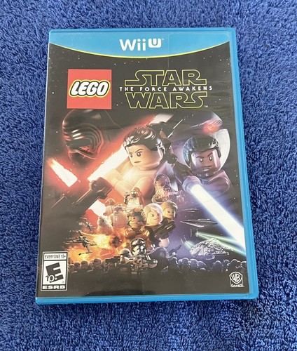 Nintendo Wii U WiiU Game Lego Star Wars The Force Awakens CIB Complete ...