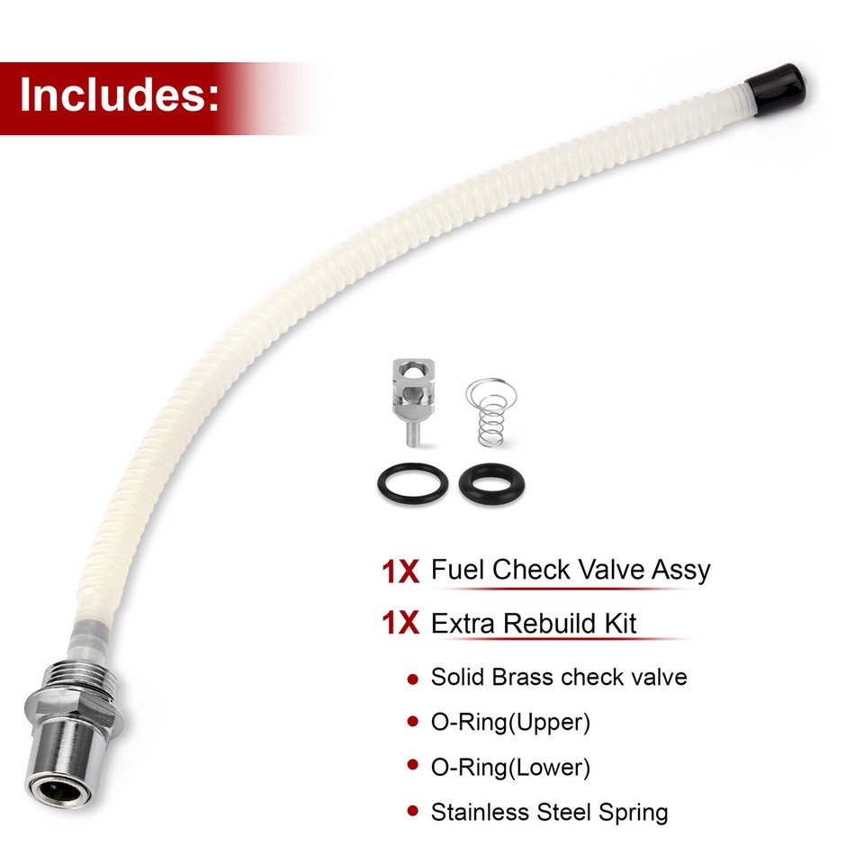 Fuel Check Valve Kit For Harley-Davidson Softail 2001-2007 62189-01A | eBay