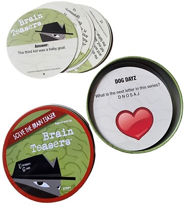 Brain Teasers Cards | eBay