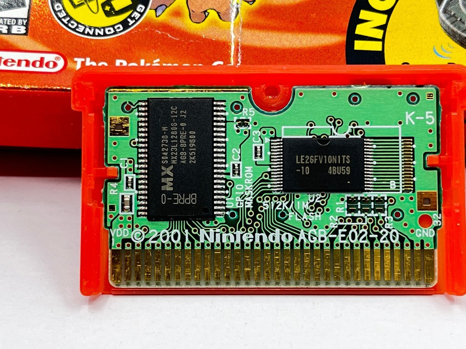 Pokemon FireRed Version CIB Game Boy Advance Authentic Tested ...