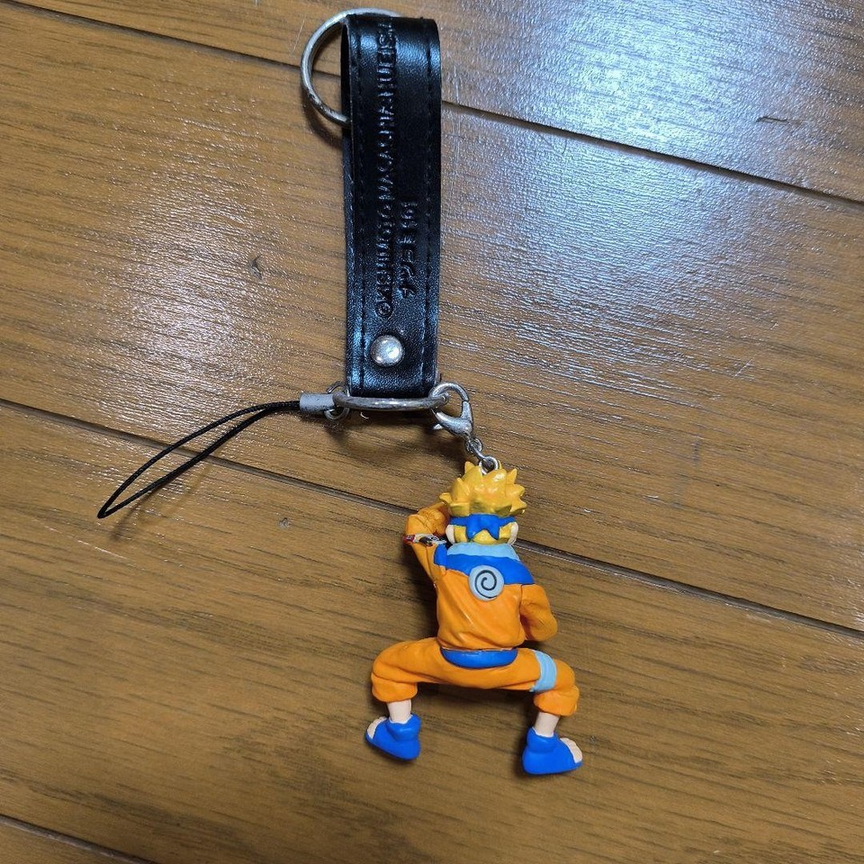 Naruto Keychain with Figure Orange Plastic Anime Gift Used | eBay