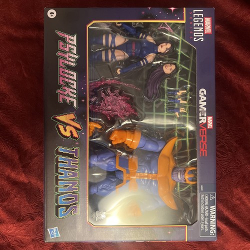 Marvel Legends Series Gamerverse Psylocke vs. Thanos Target Exclusive ...
