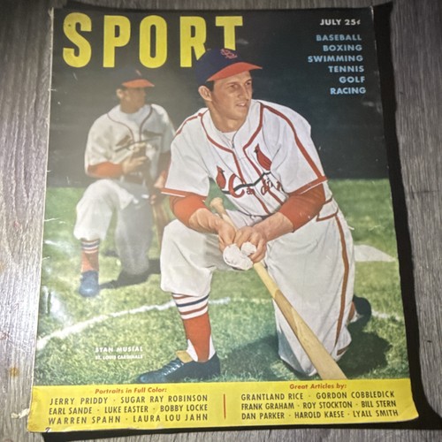Vintage Baseball Magazines Stan Musial St. Louis Cardinals 1949 1950 ...