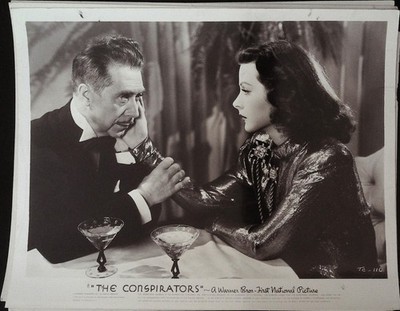 The Conspirators 8 x 10 Still 1944 Hedy Lamarr with Victor Francen! | eBay