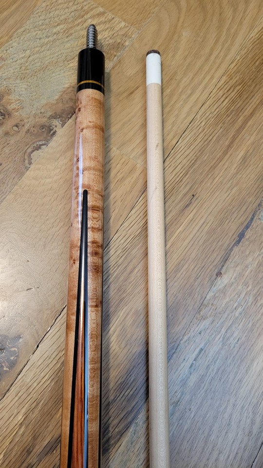 Vintage Tulipwood McDermott E-F4 Pool Cue Stick Discontinued Retired EF ...