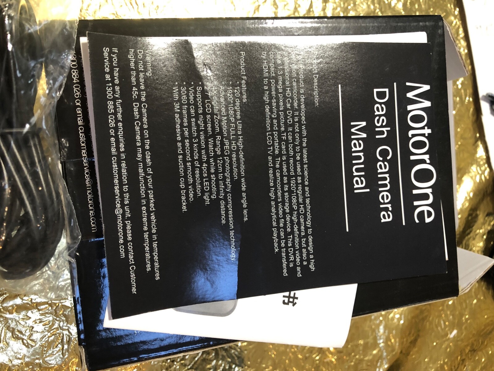 Dash Cam MotorOne | eBay