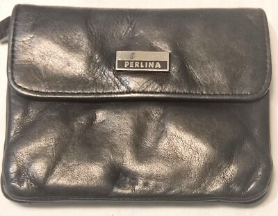 Perlina Women's Black Wallet Billfold One Size Coin Purse | eBay