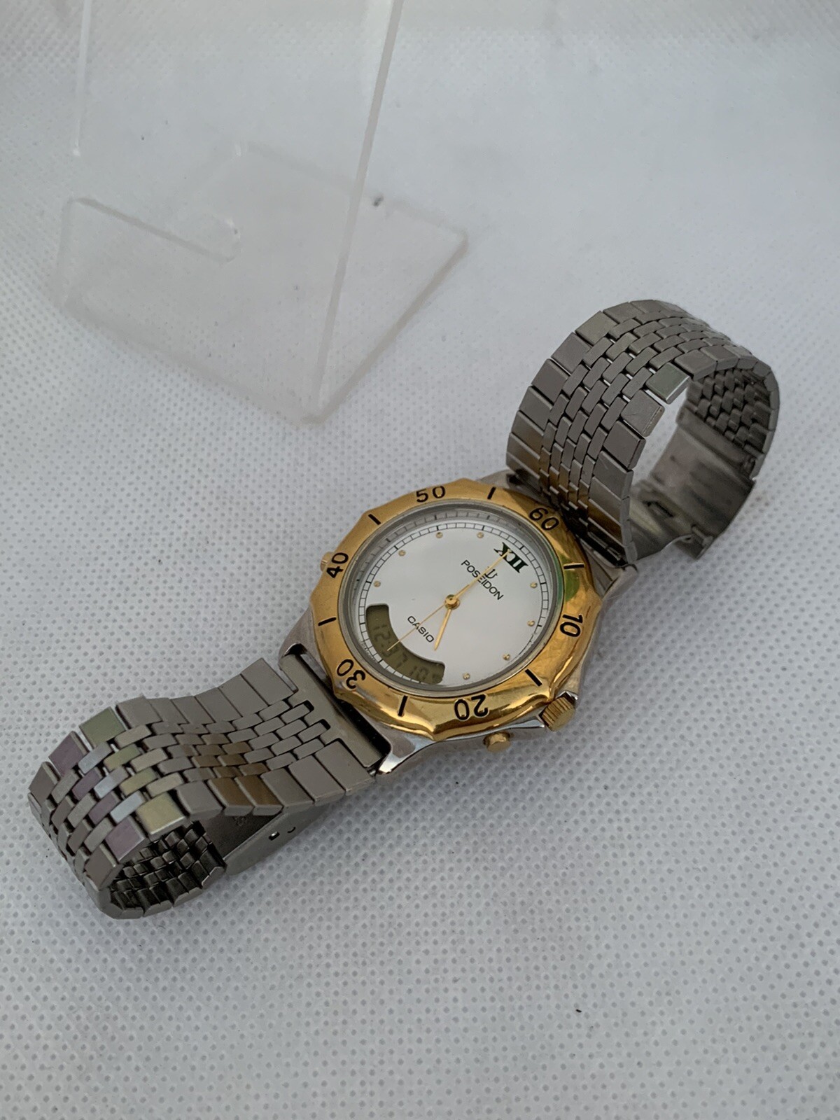 Casio Pnm-508 T 384 Poseidon Ultra RARE Vintage Japan Wrist Watch Wr50 ...