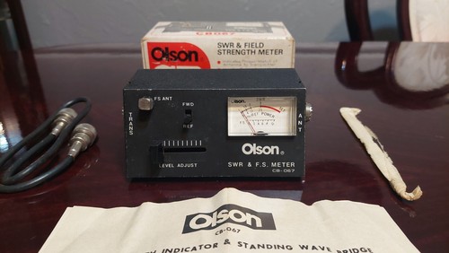 Vintage Olson CB067 SWR & Field Strength Meter | eBay