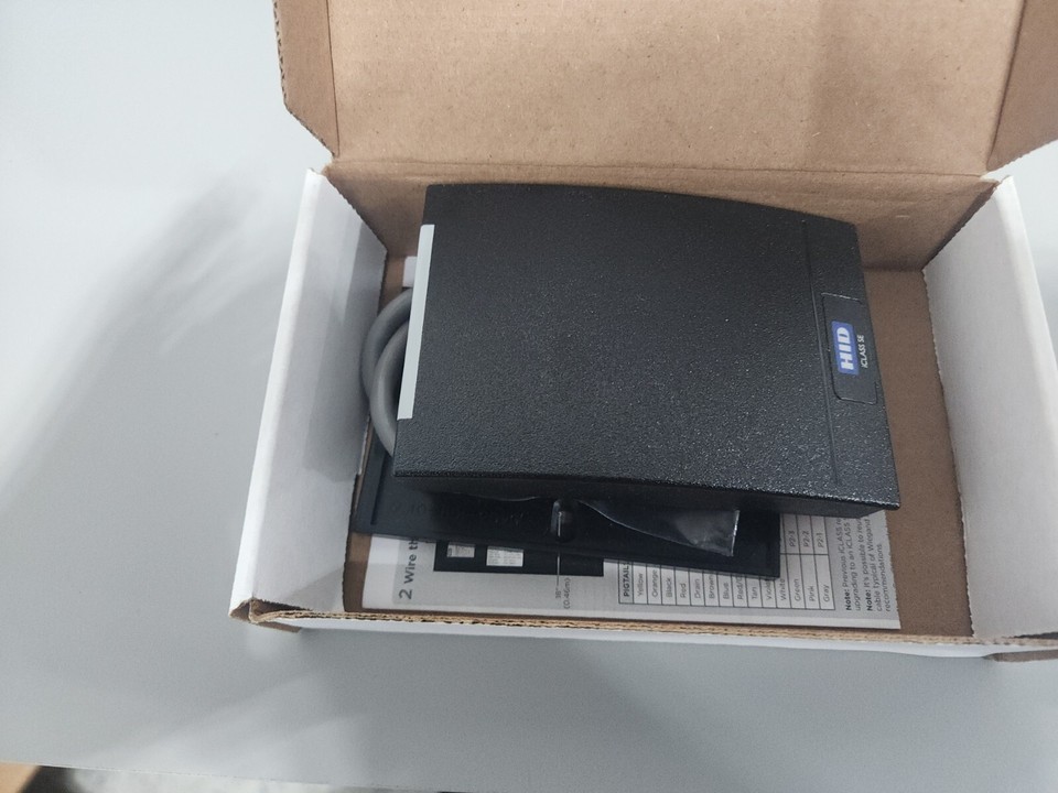 HID 920NTPNEK000FA iCLASS SE R40 Smart Card Reader, Wall Switch | eBay