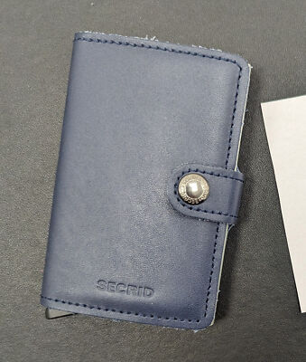 Secrid Mini Wallet Card Protector leather Wallet Safe Card Case 8-10 ...