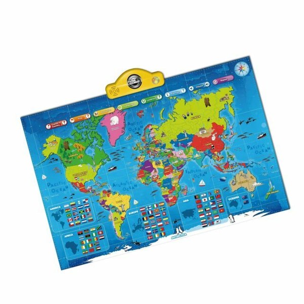 My Talking World Map Interactive Educational Maps For Kids
