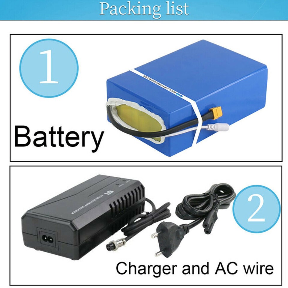 72V 40Ah 5000W e bike battery 48V 52V 60V Lithium Scooter Battery Pack ...