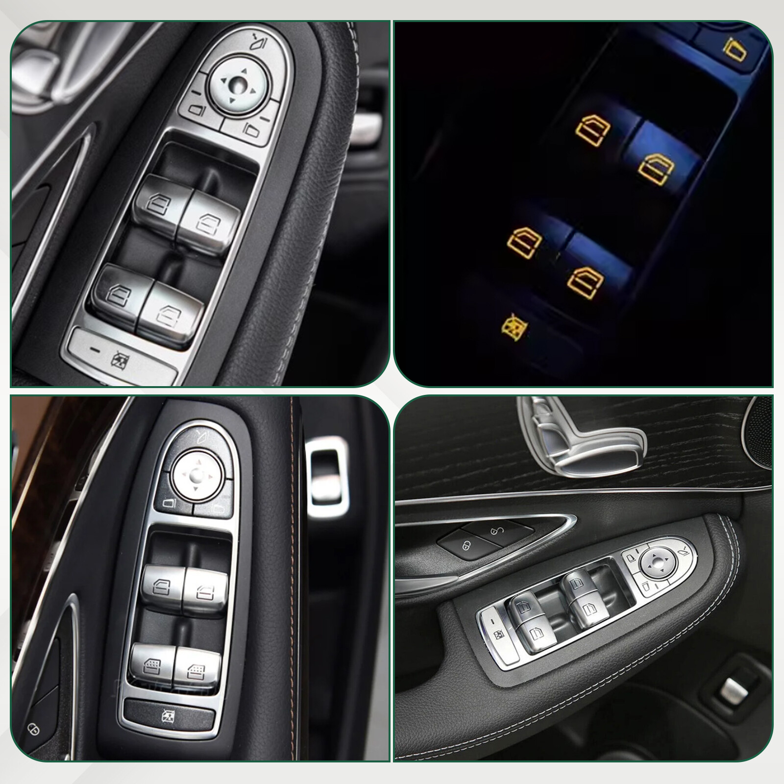 Power Window Control Switch Driver Side for Mercedes-Benz C-CLASS ...