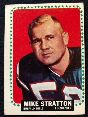 1964 Topps Football Card *SET BREAK* Mike Stratton #39 Ex!! Range CF | eBay
