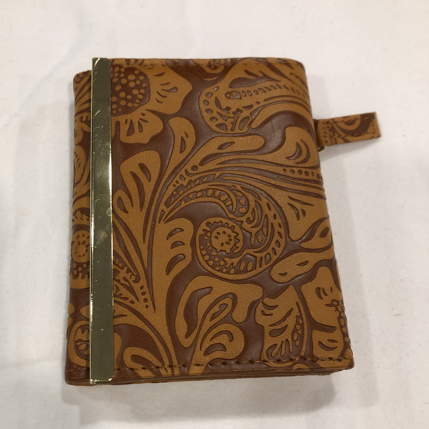 Guang Tong Women's Tri-Fold Wallet Faux Leather Purse Embossed Safe ...