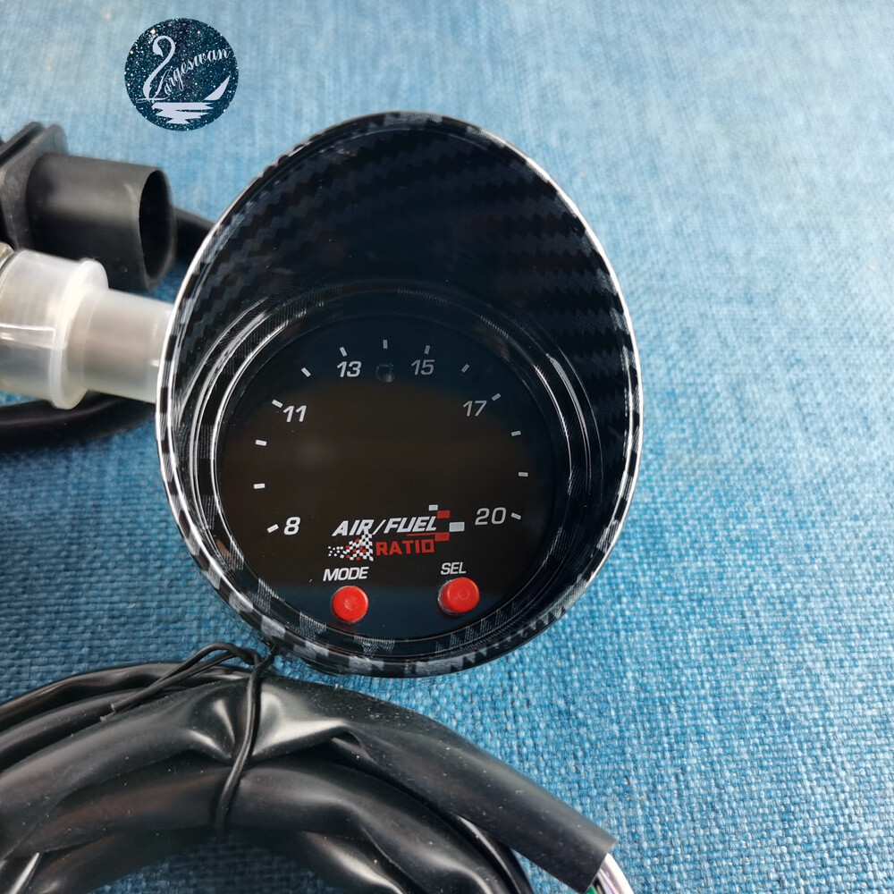 Wideband Gauge X-Series 30-0300 AFR O2 UEGO Air Fuel Ratio Gauge Kit 2 ...