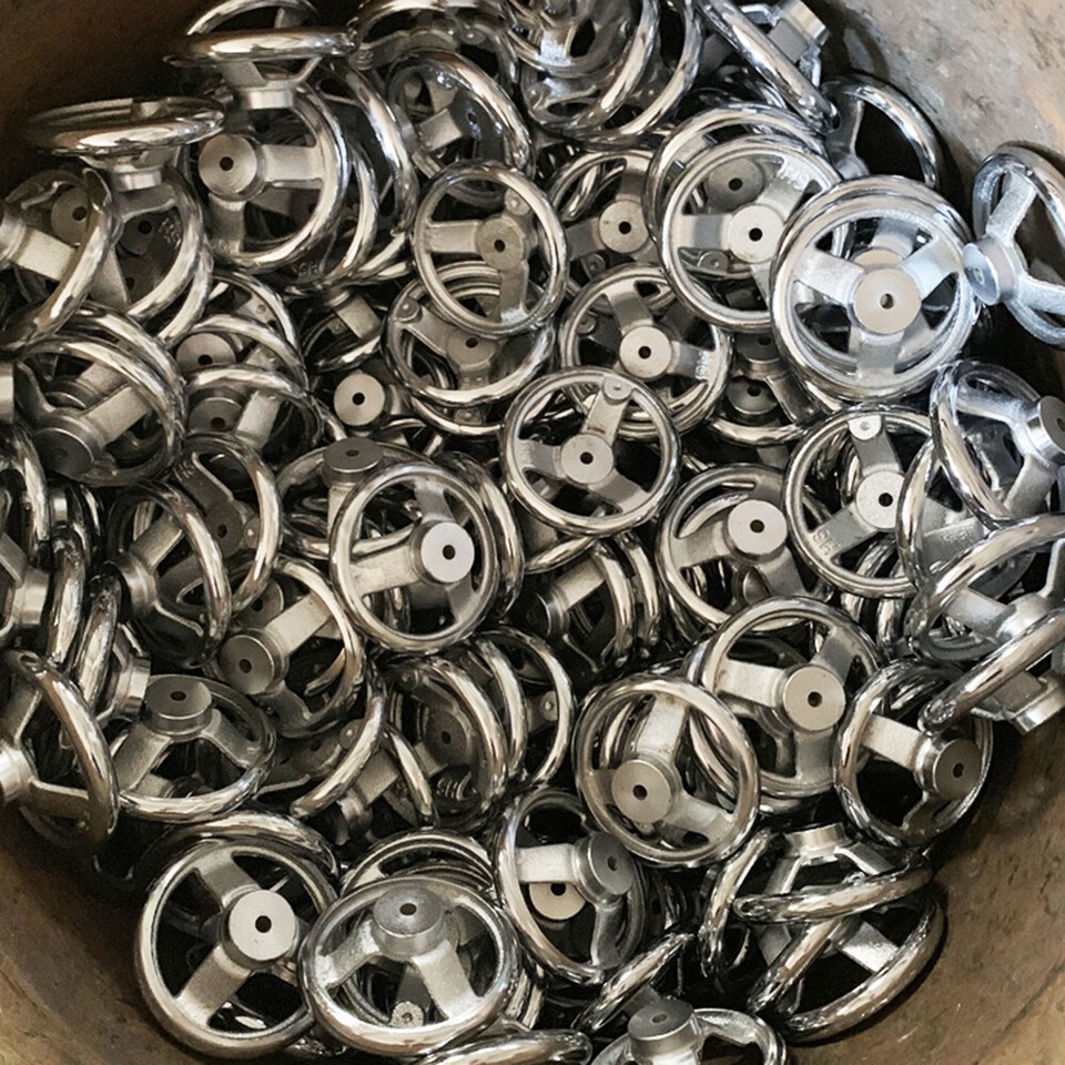 3/4/5/6/8/10/12 inch Handwheel 3-spoke Machinery Hand Wheels Chrome ...