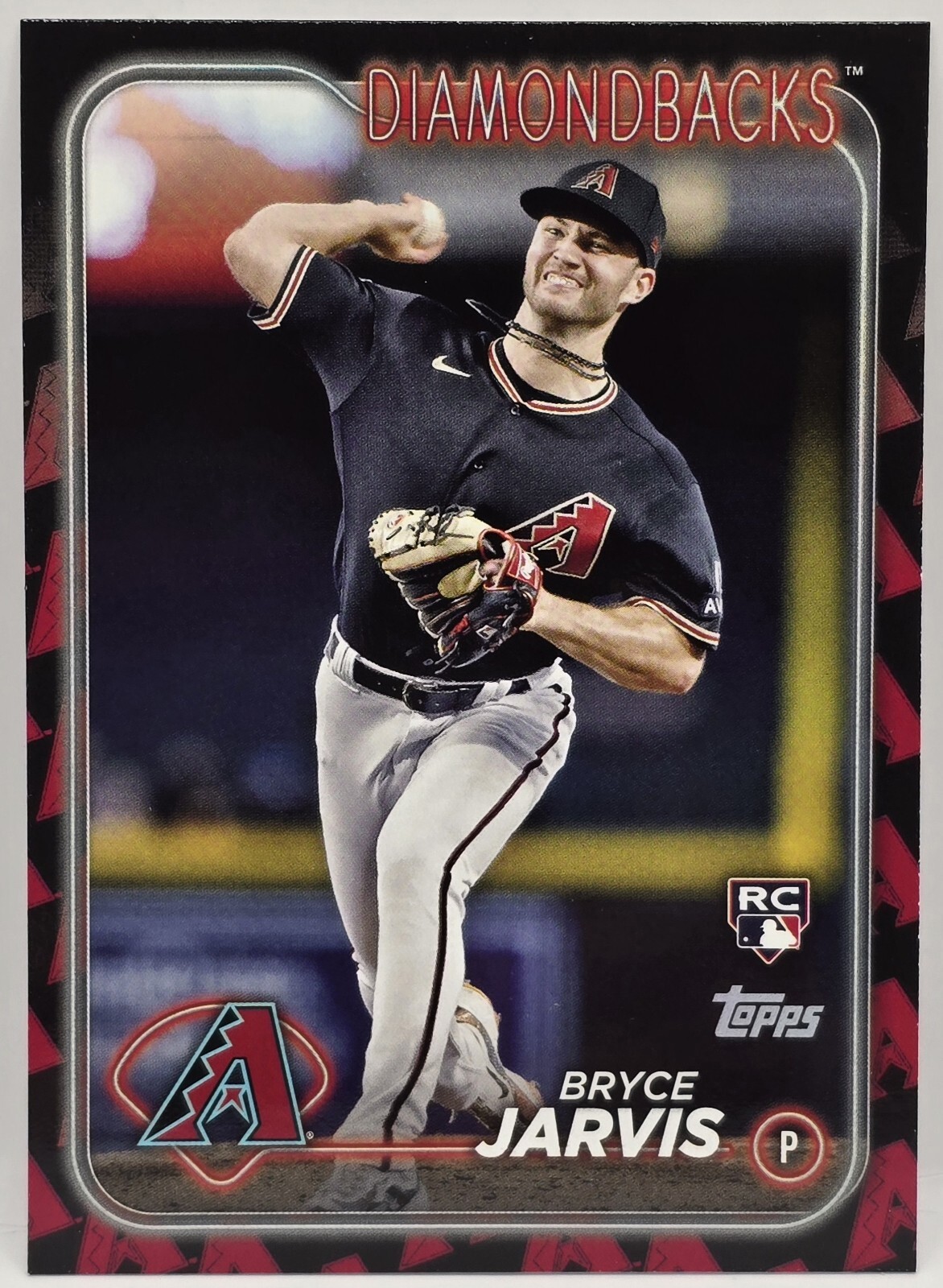 2024 Topps Series 2 Bryce Jarvis RC Diamondbacks Team Color Variation ...