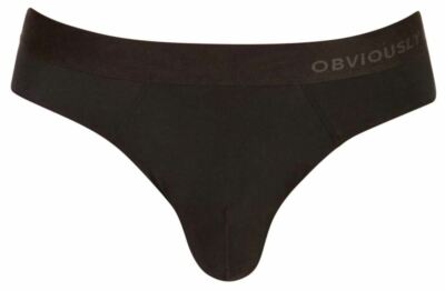Obviously Mens PrimeMan AnatoMAX Brief - Black | eBay
