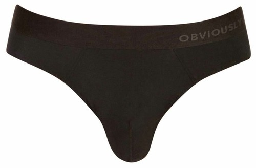 Obviously Mens PrimeMan AnatoMAX Brief - Black | eBay