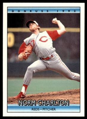 1992 Donruss #102 Norm Charlton Cincinnati Reds | eBay