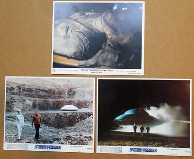 VINTAGE 3 8x10 MOVIE STILLS STARSHIP INVASIONS OUTER SPACE CONNECTION ...