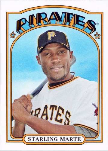 2013 Topps Archives #43 Starling Marte Pittsburgh Pirates | eBay