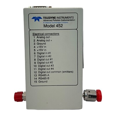 TELEDYNE INSTRUMENTS M452 OZONE PRESSURE SENSOR 033590300 | eBay