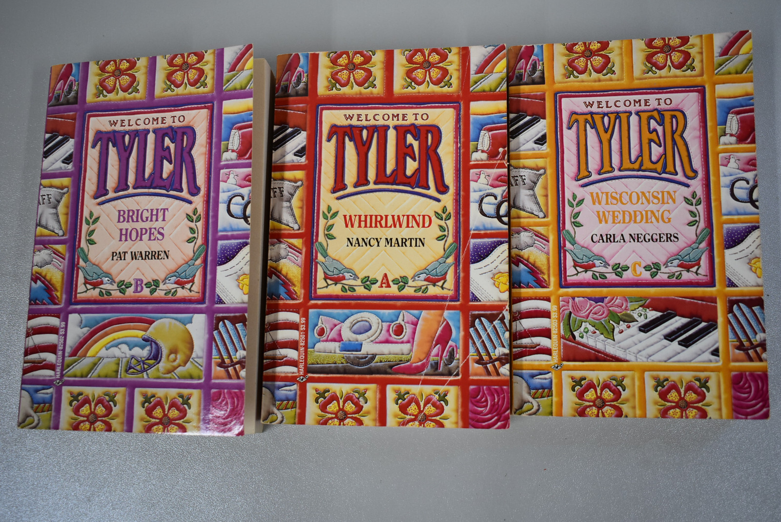 Welcome to Tyler Books Lot of 3 Series Harlequin Romance Paperback | eBay