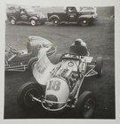 (12) Vintage Black & White Photographs - Dirt Track Racing Cars ...