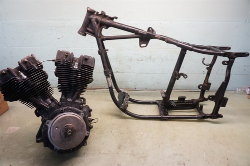 1981 Harley Shovelhead FXS 1340 superglide Lowrider ***2783 Frame ...