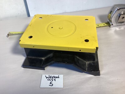 Vintage Mighty Tonka clam crane rotary table pressed steel toy truck ...