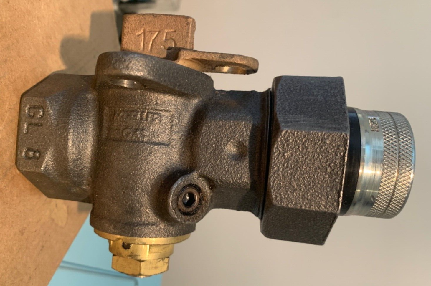 Mueller H-11174 Luboseal Meter Valve 1" - 175 psig. | eBay