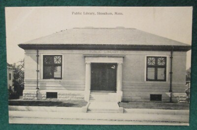 Estate Sale ~ Vintage Postcard - Public Library, Stoneham ...