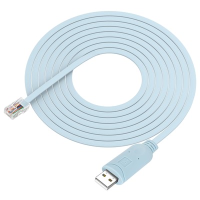 USB Console Cable USB to RJ45 Serial Cable with RS232 CH340 Chip Switch ...