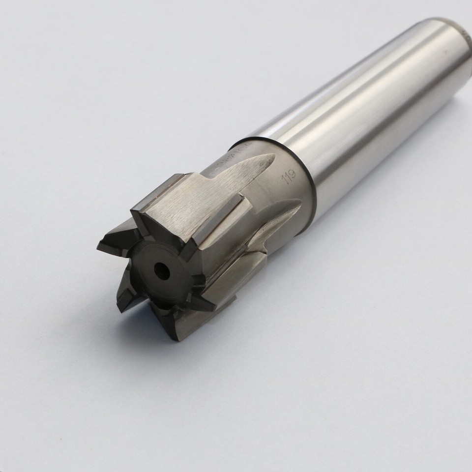 Hm Plan & Umfangsfräser Cutter Ø 1 1/2in VHM Z=6 Slot Morse Taper MK4 ...
