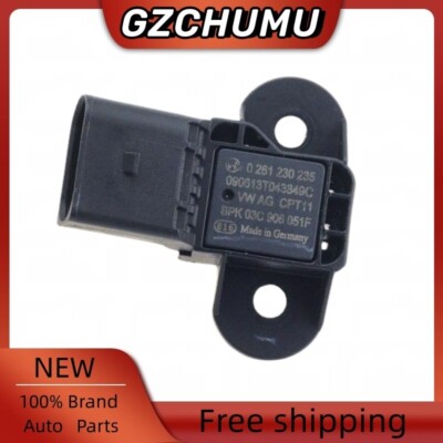 Manifold Absolute Pressure Sensor 0261230235 For Audi, Volkswagen For ...