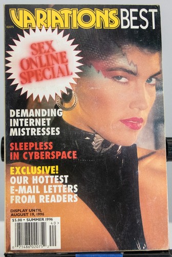 PENTHOUSE VARIATIONS Magazine Digest Summer 1996 / Cover Dominique St ...