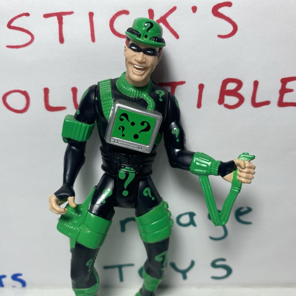Vintage 1995 The Riddler Action Figure Batman Forever Kenner DC Comics ...